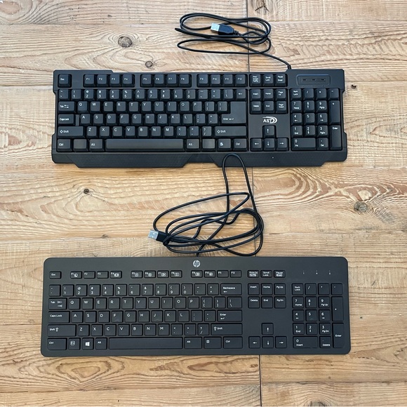 HP | Computers, Laptops & Parts | Two Wired Mechanical Keyboards | Poshmark